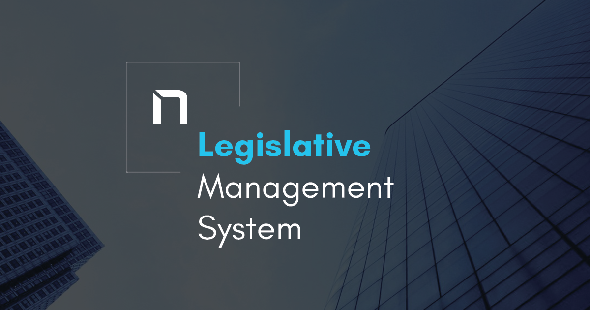 Legislative Management System