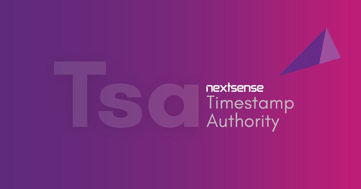 Nextsense - Timestamp Authority Solution