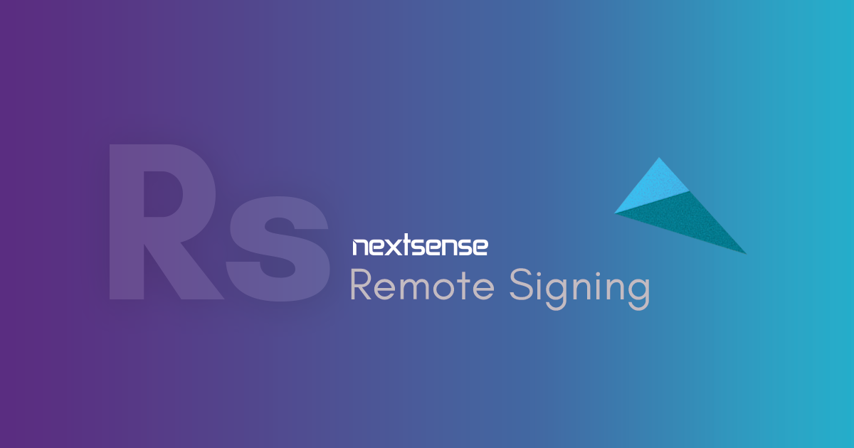 Nextsense Remote Signing - Qualified Digital Signatures