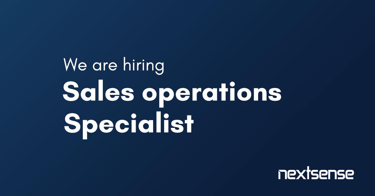 Sales operations specialist